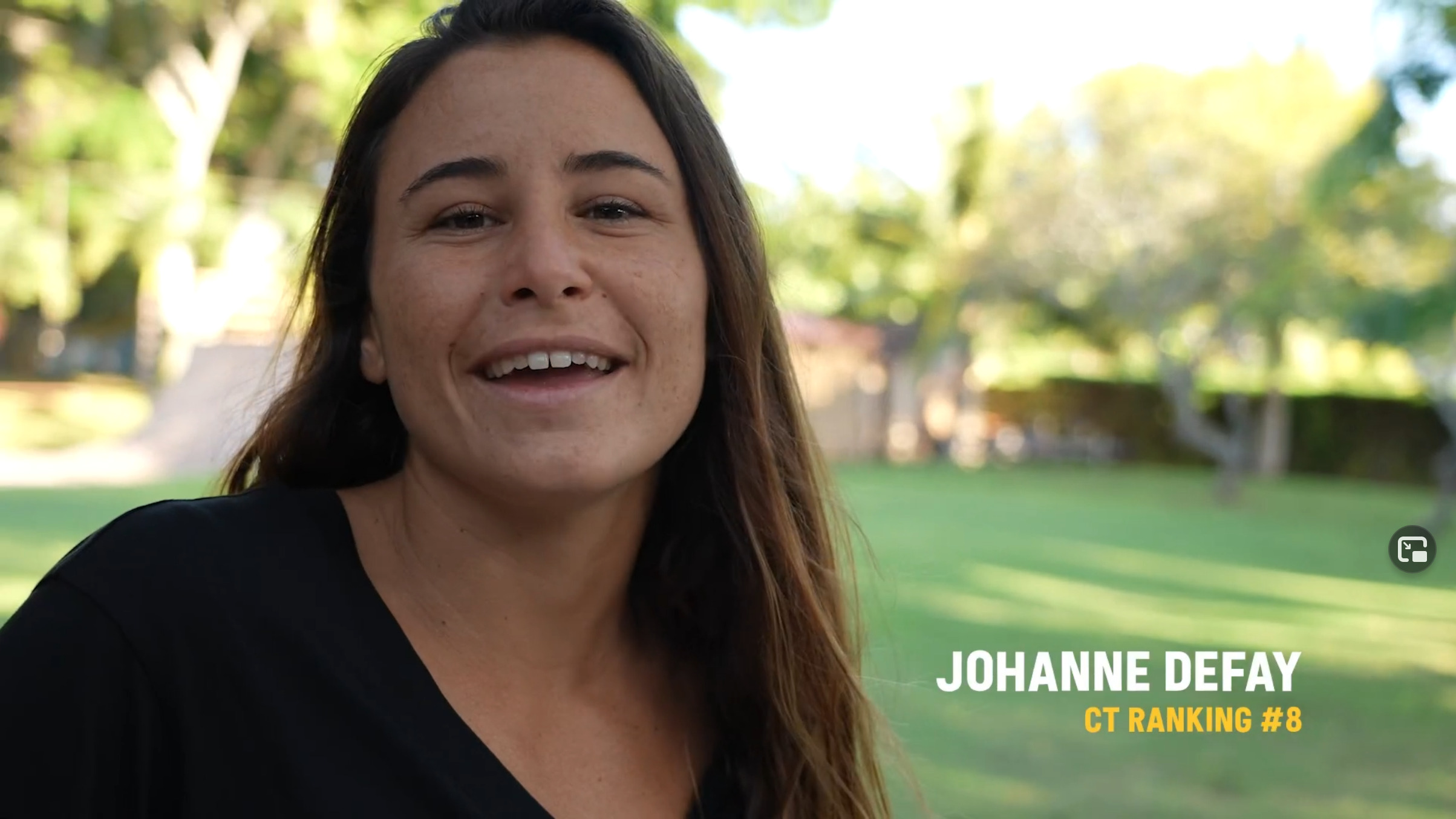 Johanne Defay à Maui - Ride And Slide