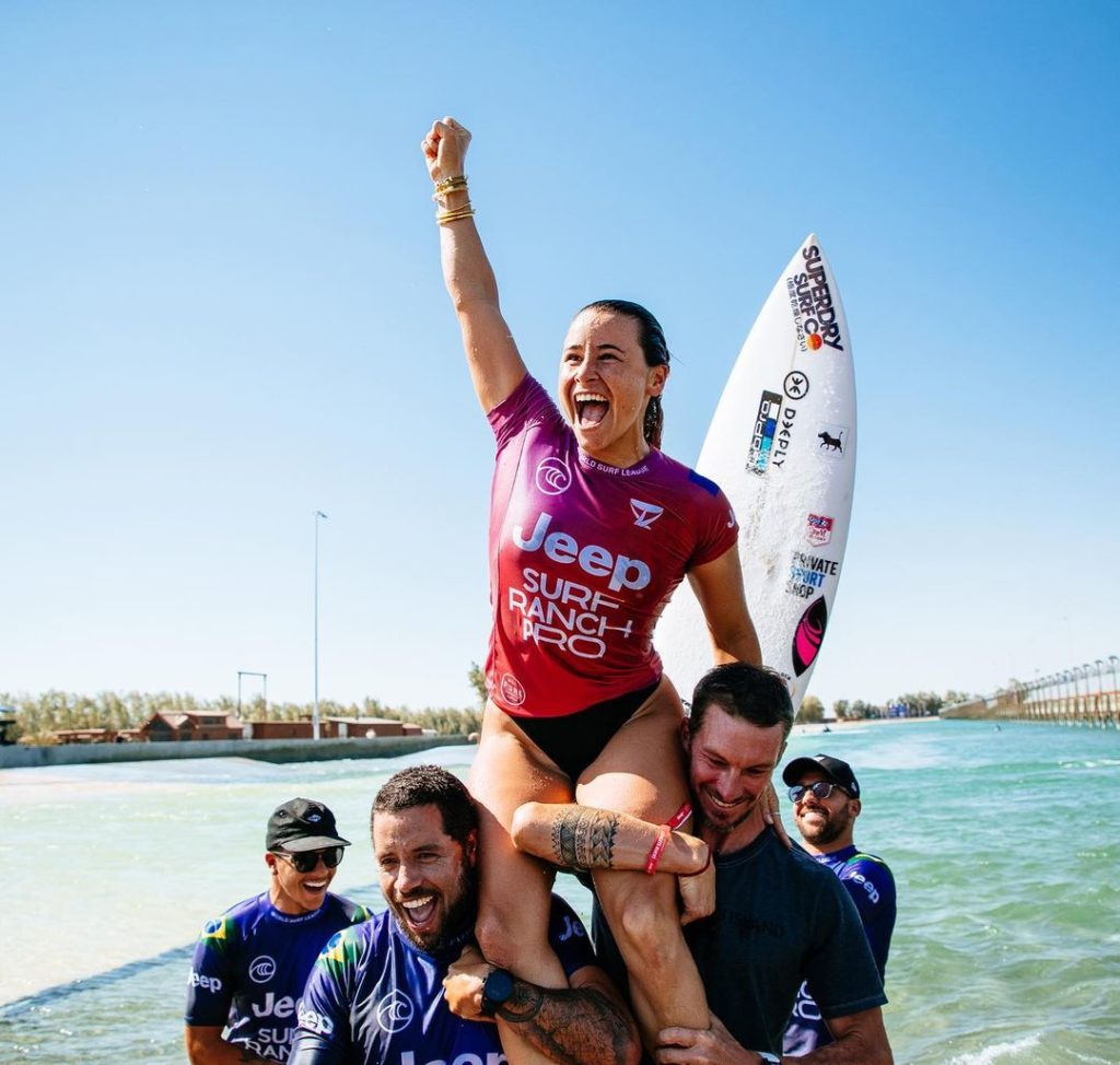 Johanne Defay remporte le Surf Ranch Pro ! - Ride And Slide